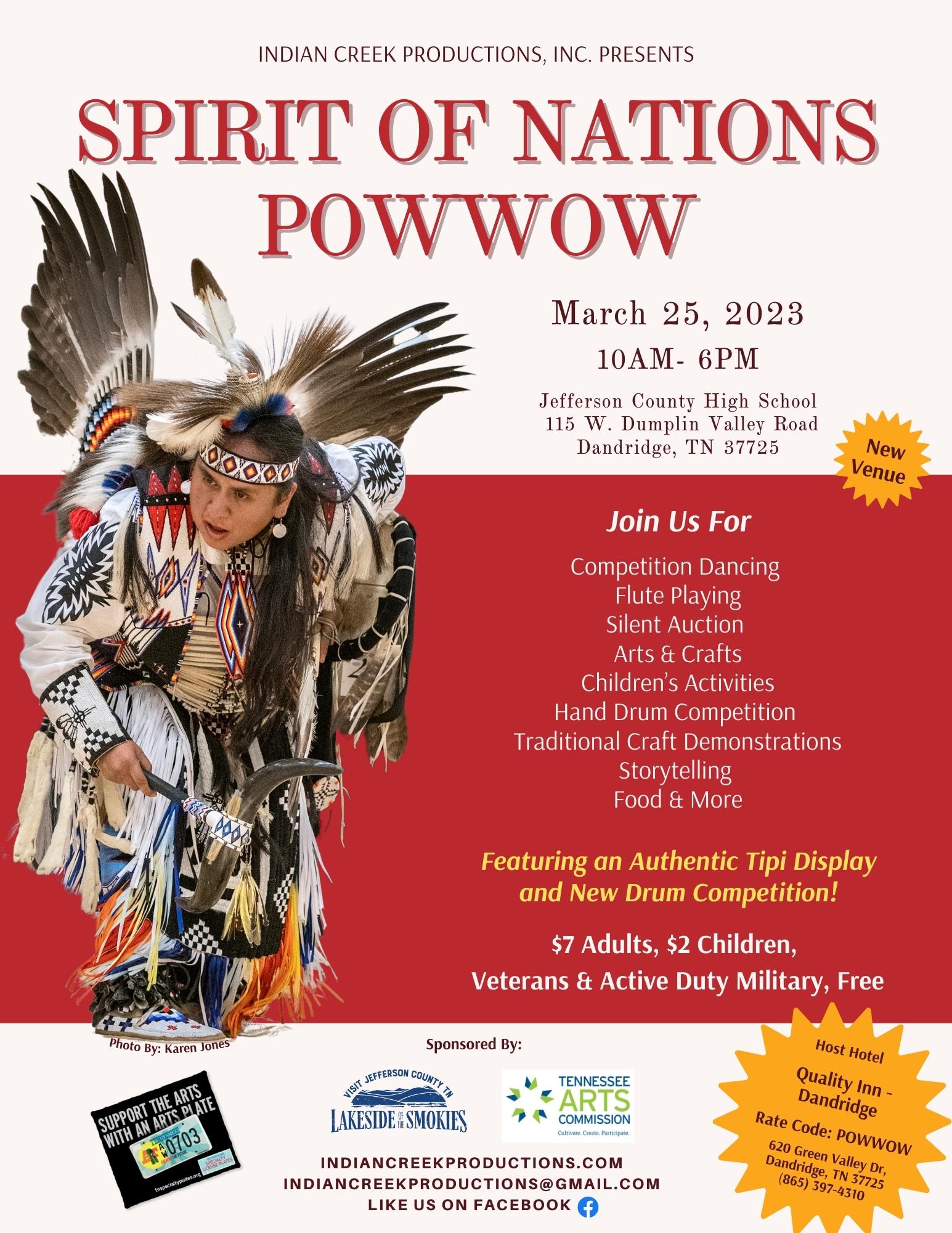 The 2023 Spirit of Nations Powwow - Visit Jefferson County Tennessee